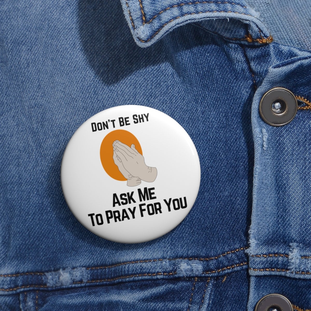 Christian Pray for You Button Pins | Faith Pin Set | Inspirational ...