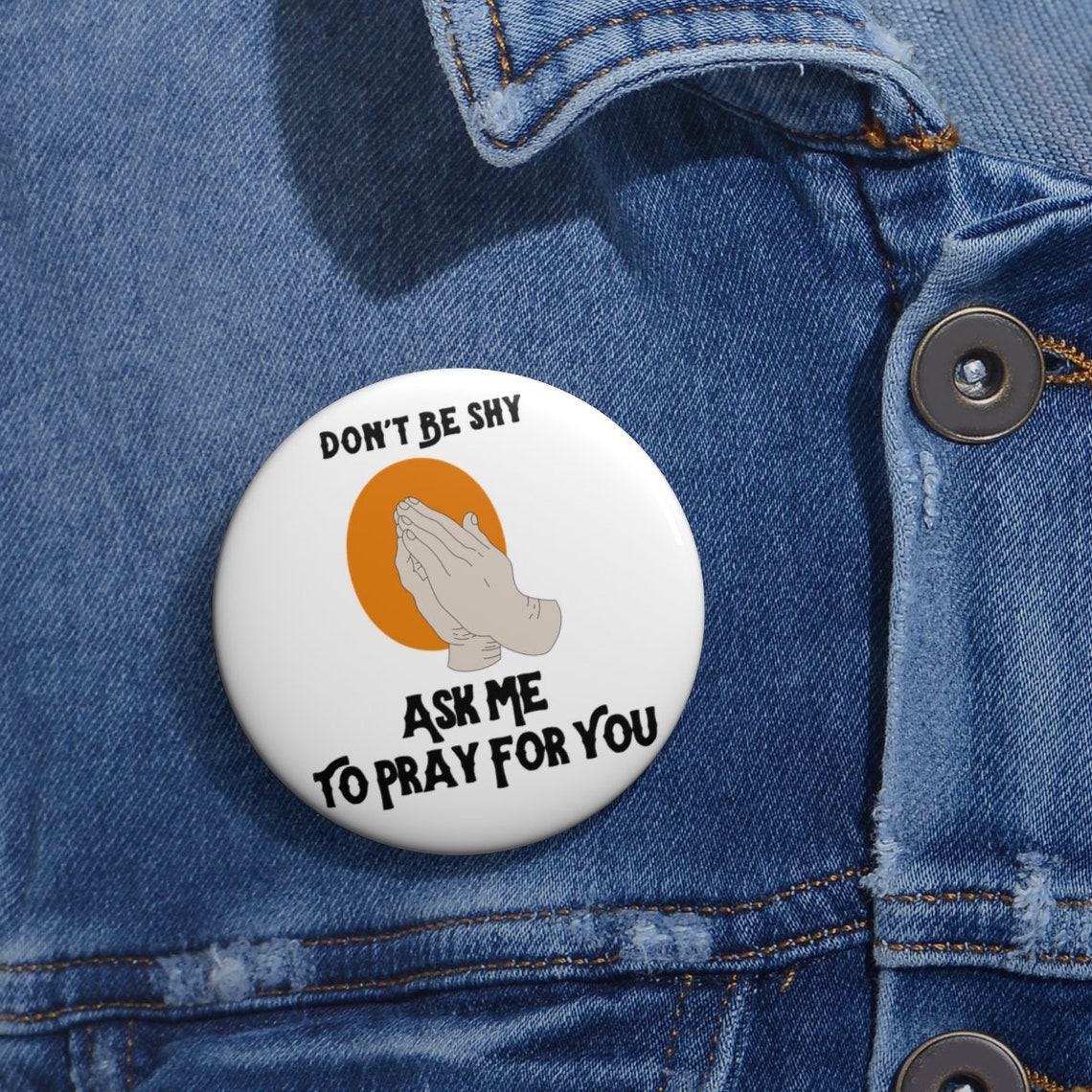 Christian Pray for You Button Pins | Faith Pin Set | Inspirational ...