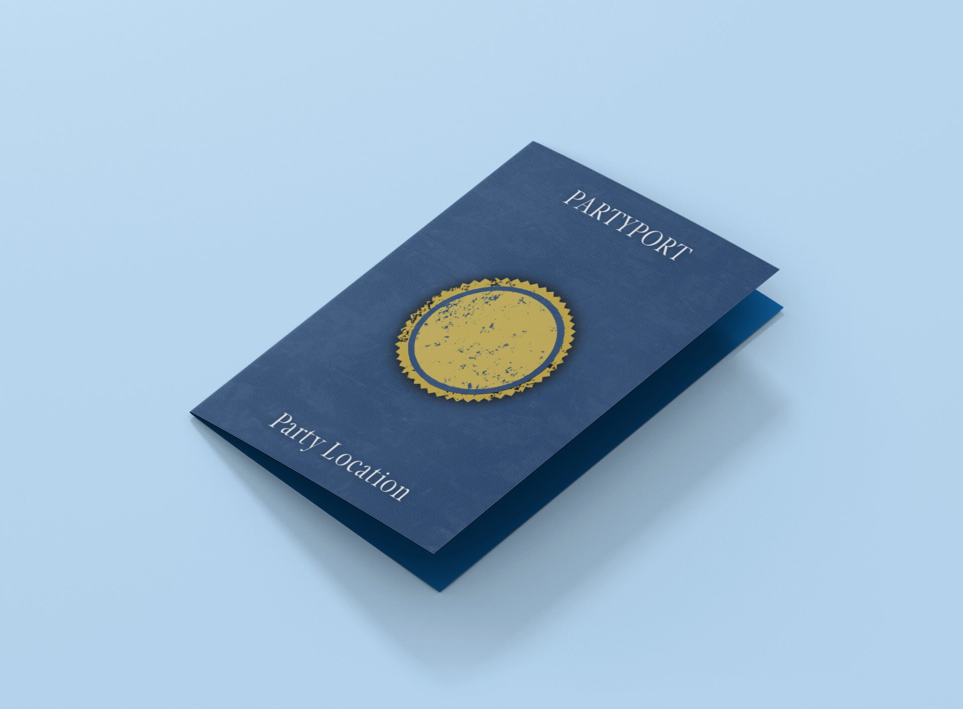 Editable Passport partyport and Boarding Pass Theme Party Invitation ...