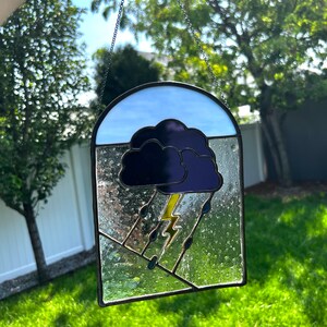Stained Glass Storm Cloud - Etsy
