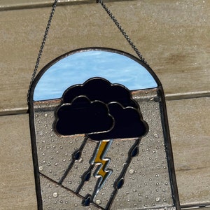 Stained Glass Storm Cloud - Etsy