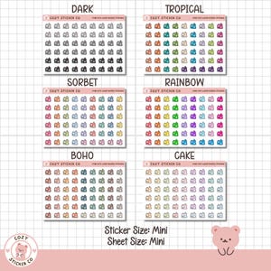 Wash Dishes Icon Stickers, House Cleaning Planner Stickers, Over 50 ...