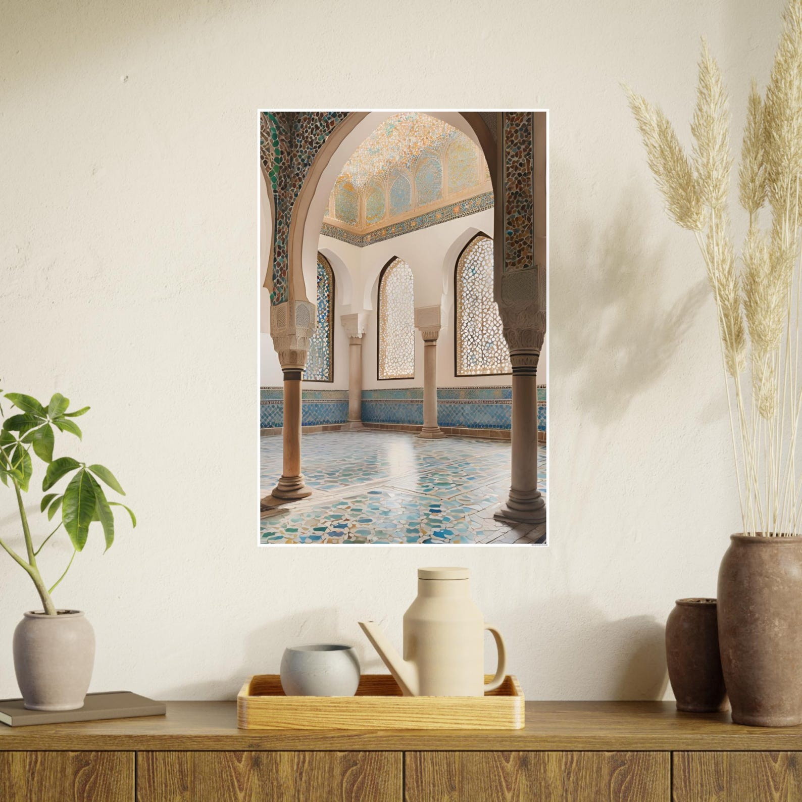 Mosque Wall Decor, Mosque Painting, Islamic Wall Art, 5 Sizes Included ...