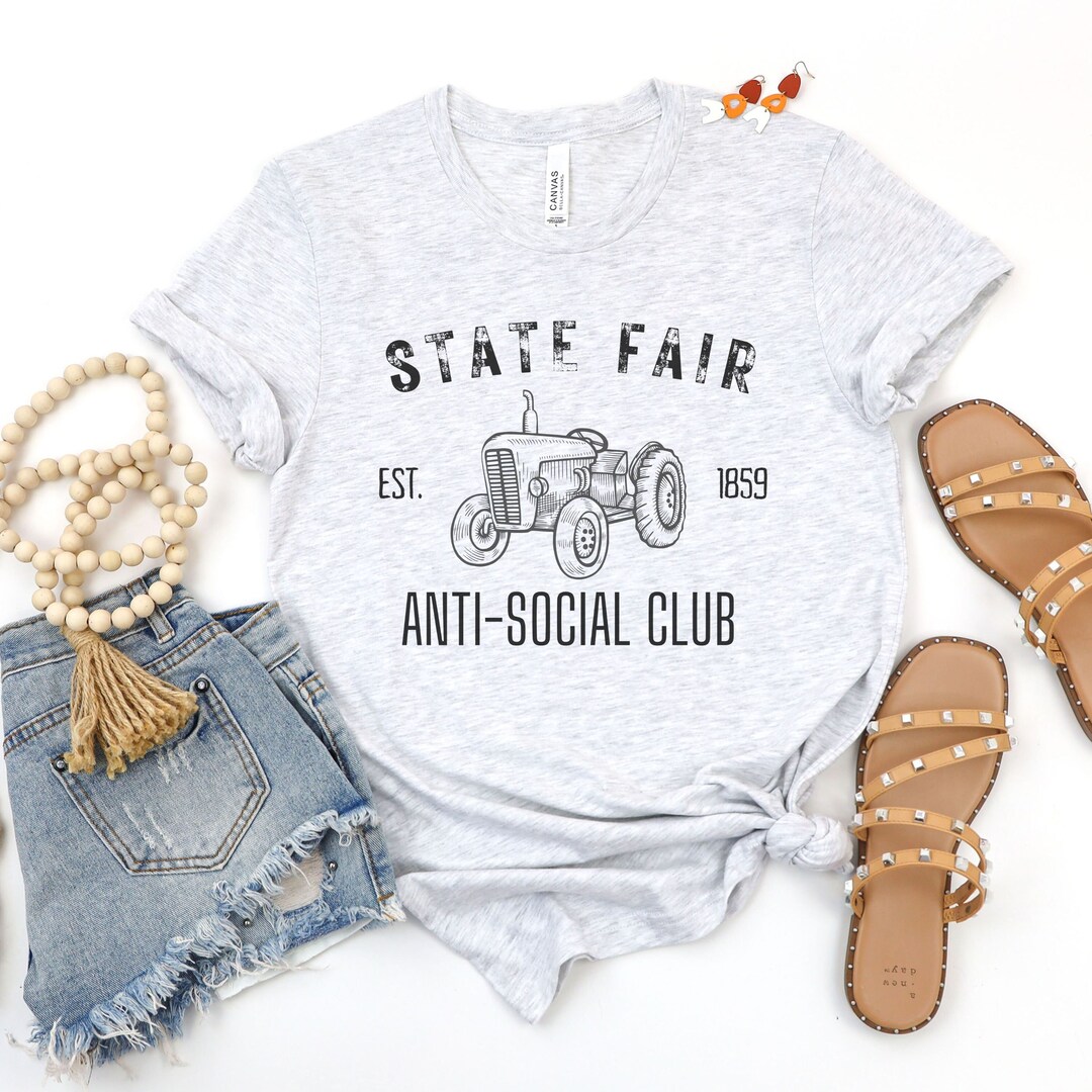 State Fair Social Club Shirt Sate Fair Vibes Shirt Fair T-shirts Fair ...
