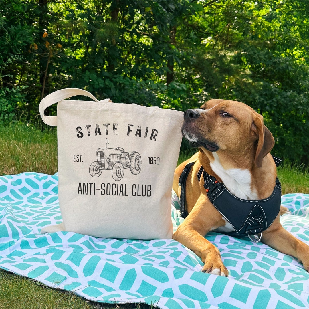 MN State Fair Bag State Fair Social Club Canvas Tote State Fair Vibes ...