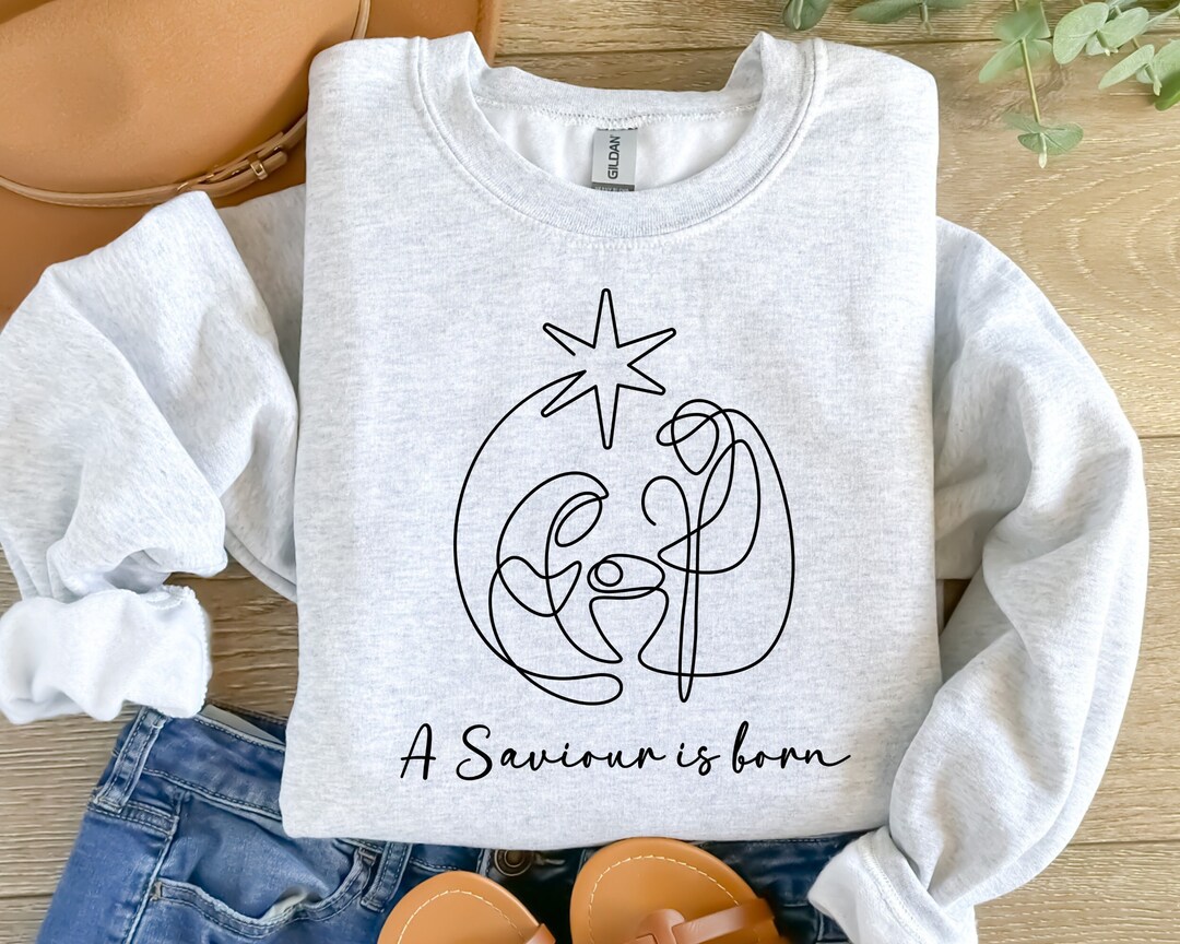 Nativity Scene Sweater, Christmas Belen Shirt, Jesus Birth Shirt ...