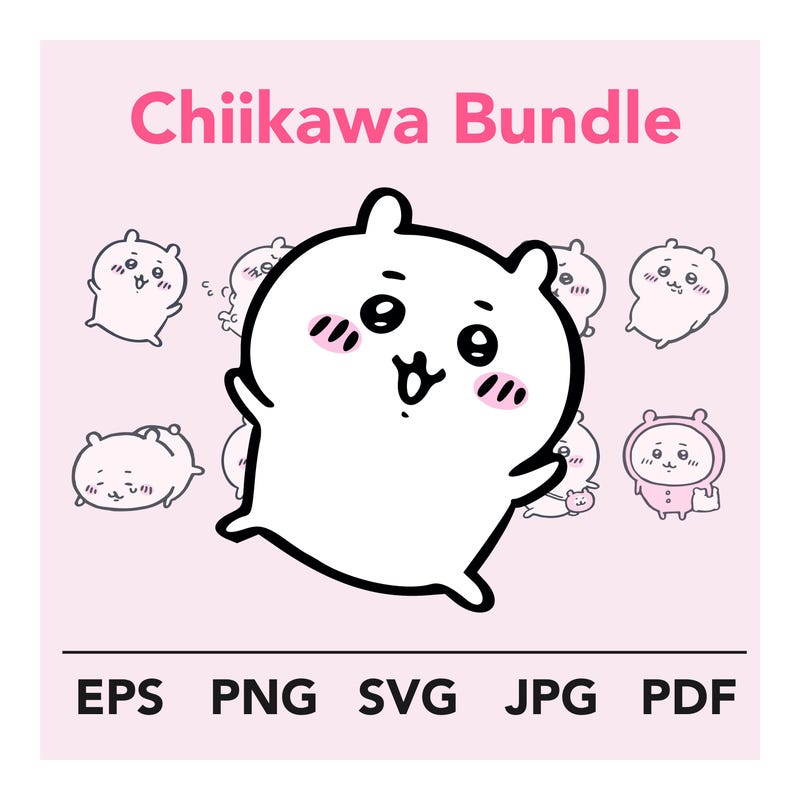 Chiikawa Sticker Packs - Etsy