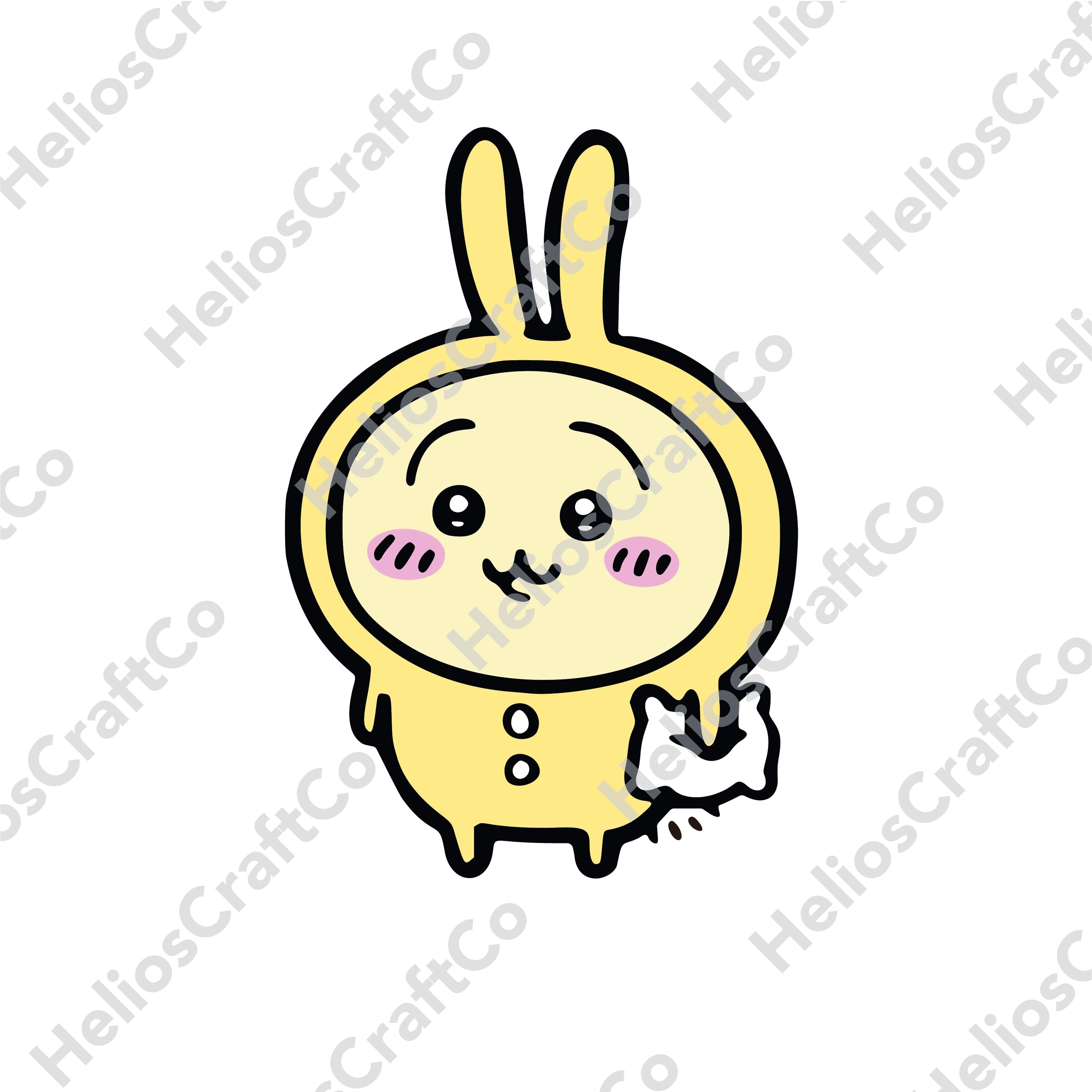 Chiikawa Usagi SVG Bundle | Kawaii Anime Cat Digital Stickers for ...
