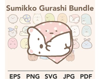 Bundle Chiikawa HD SVG, dessin animé mignon svg jpg png eps pdf ...