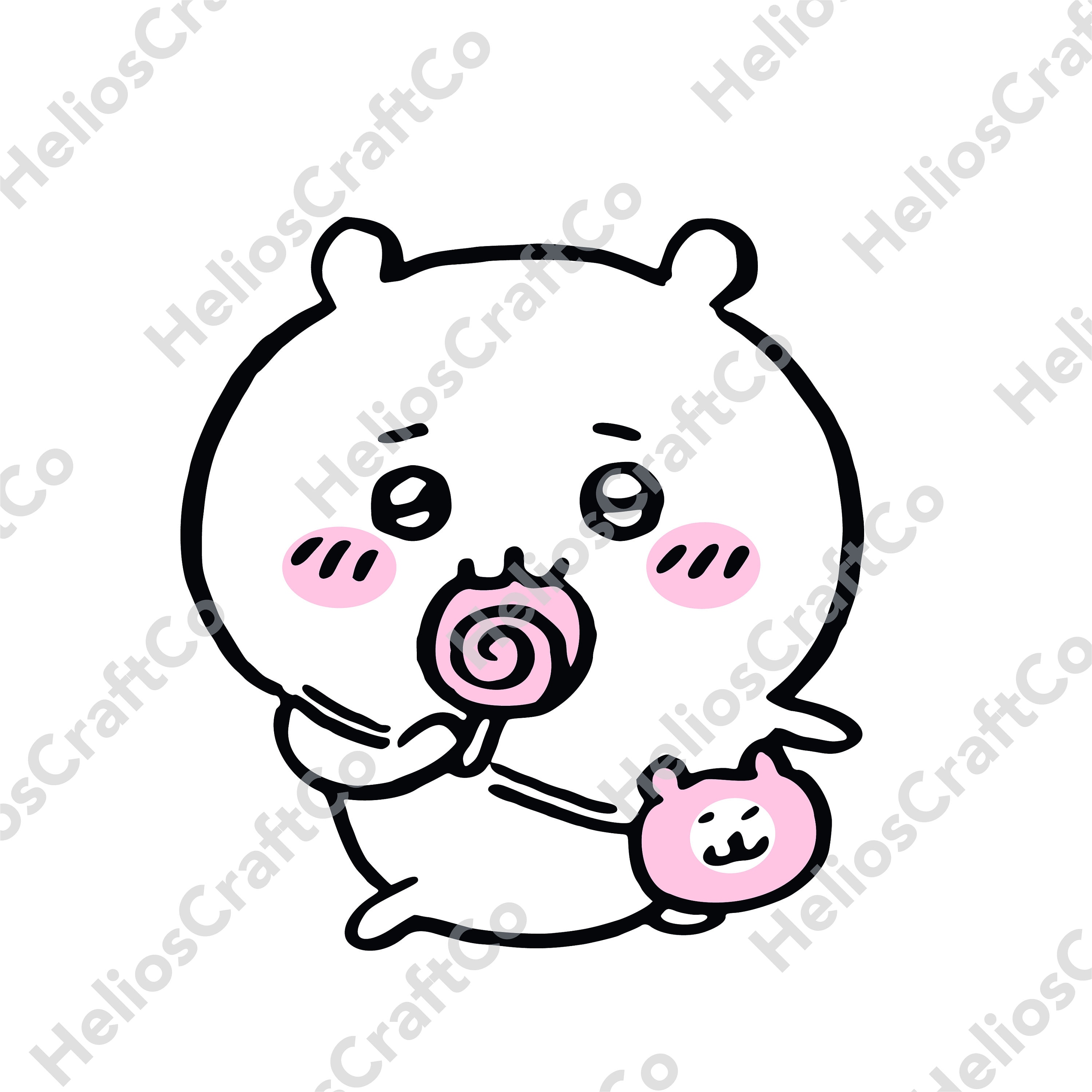 Chiikawa SVG Bundle | Kawaii Anime Cat Digital Stickers for Cricut ...