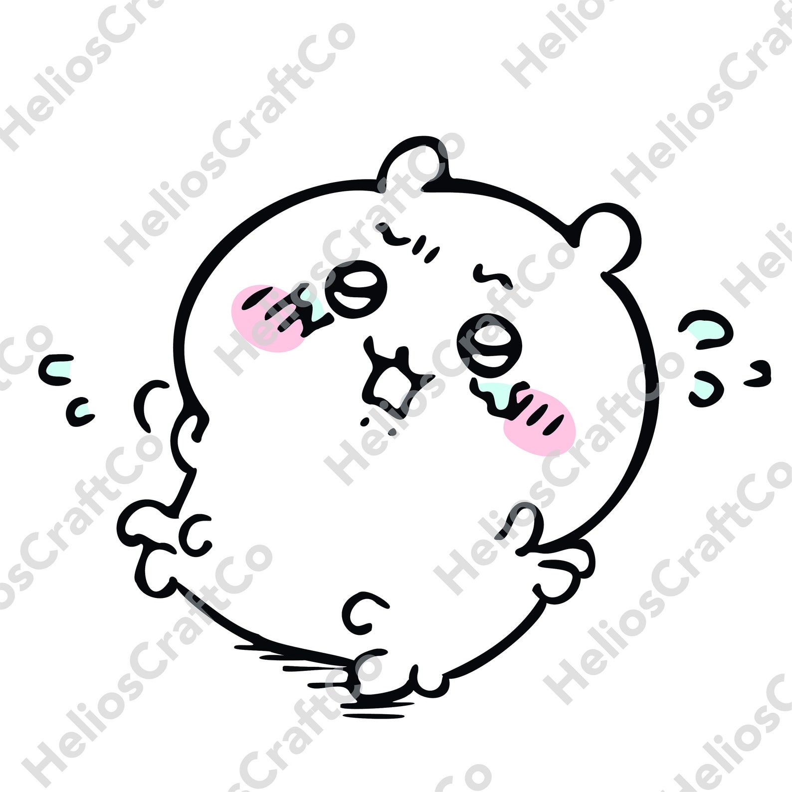 Chiikawa SVG Bundle | Kawaii Anime Cat Digital Stickers for Cricut ...