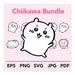 Bundle Chiikawa HD SVG, dessin animé mignon svg jpg png eps pdf ...