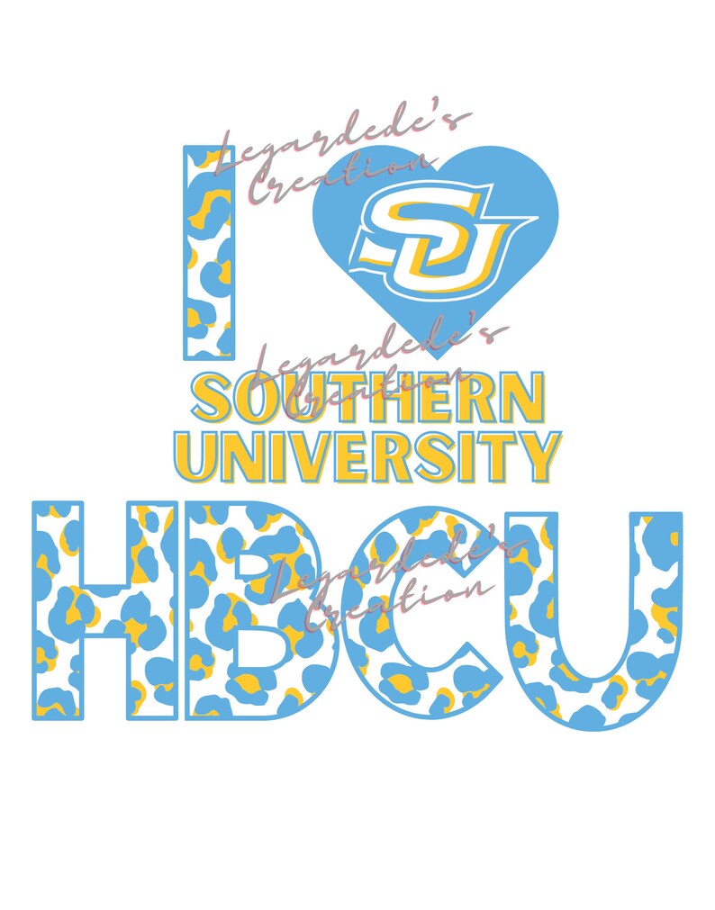 SU, HBCU, Southern University, Sublimation, Png - Etsy