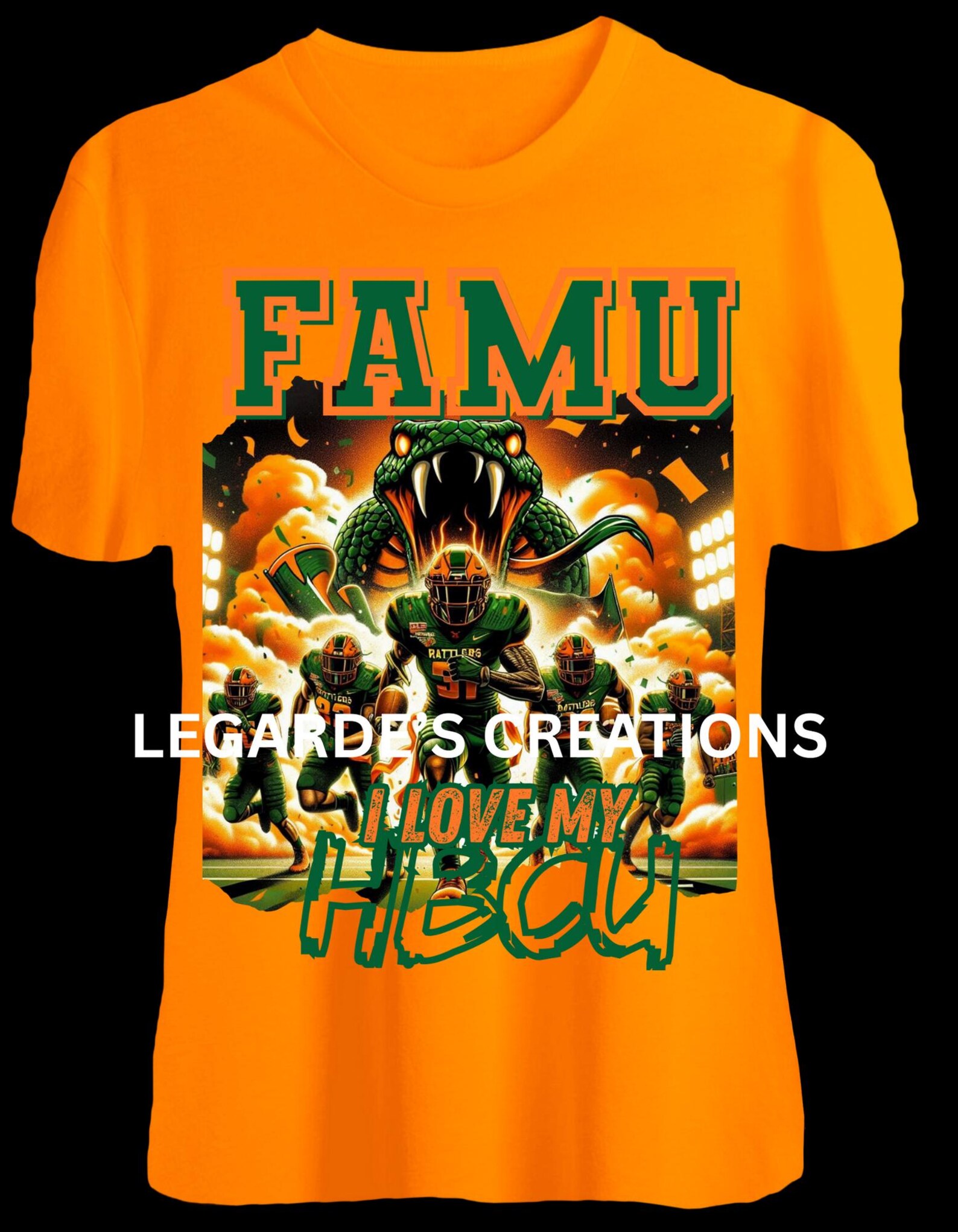 FAMU Football Team. I Love My HBCU, SWAC Png, Dtf, Sublimation - Etsy
