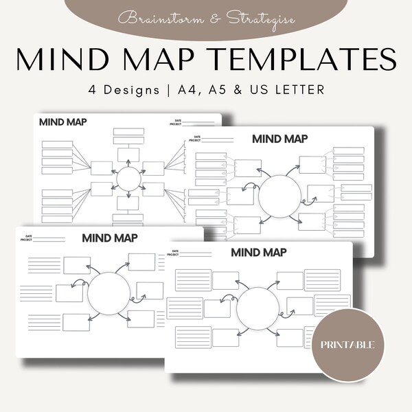 Printable Mind Map - Etsy