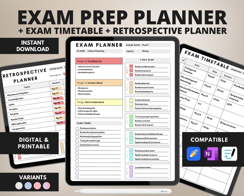 Cyber Exam Prep Planner 2024 Exam Study Kit Retrospective Planner Cyber Exam Prep Planner 2024 Exam Study Kit Retrospective Planner