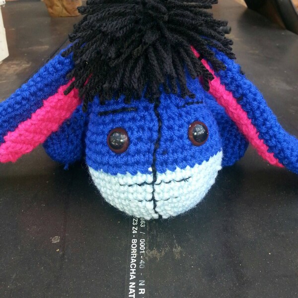 Crochet Eeyore Pattern - Etsy