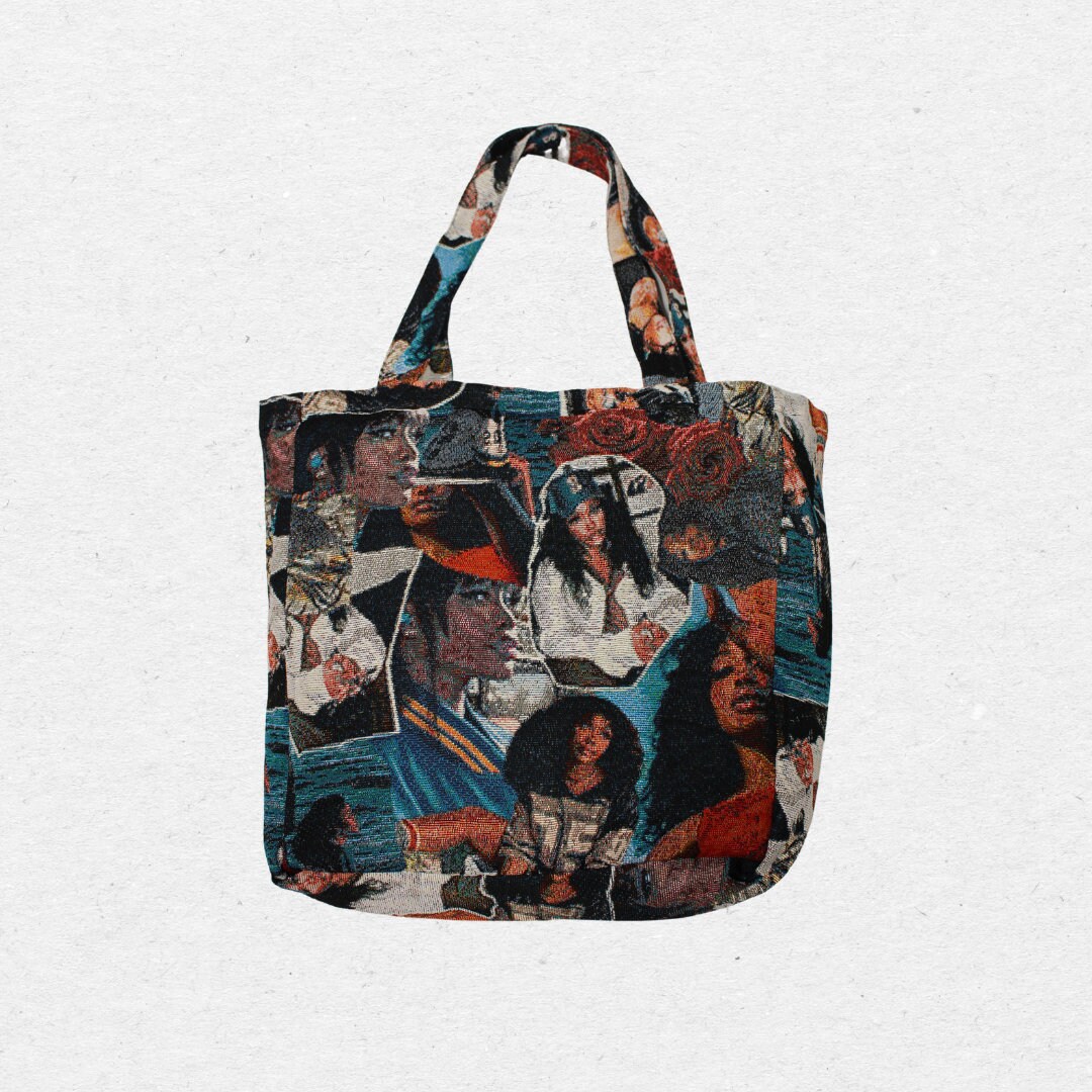 SZA Artsy Tapestry Tote Bag Over the Shoulder Bag Sturdy - Etsy New Zealand