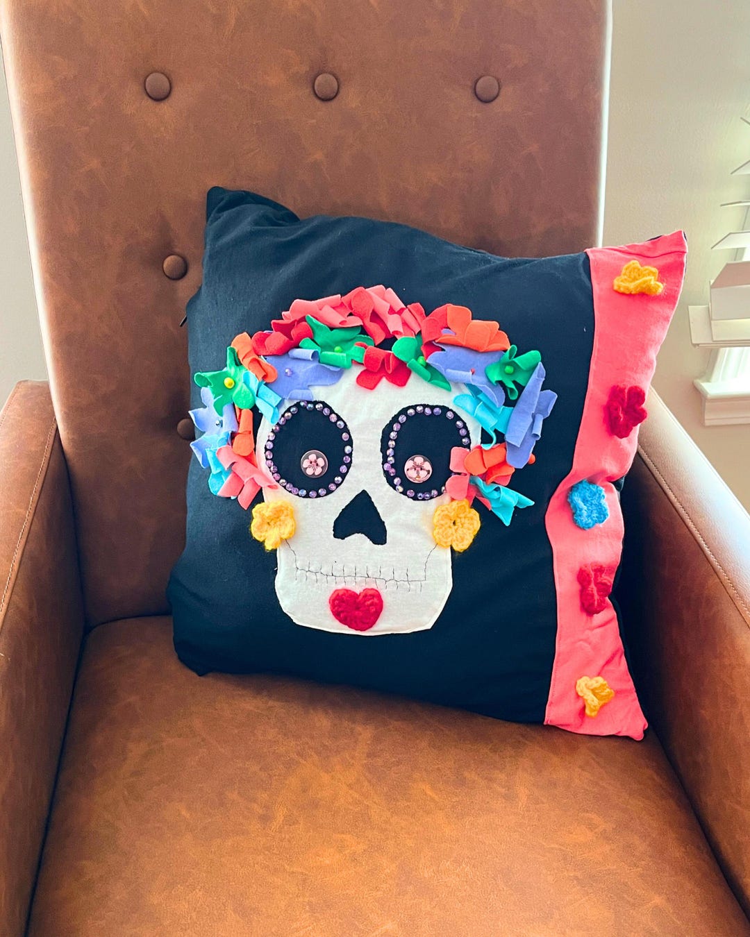 Dia De Los Muertos Throw Pillow - Pillow Case - Etsy