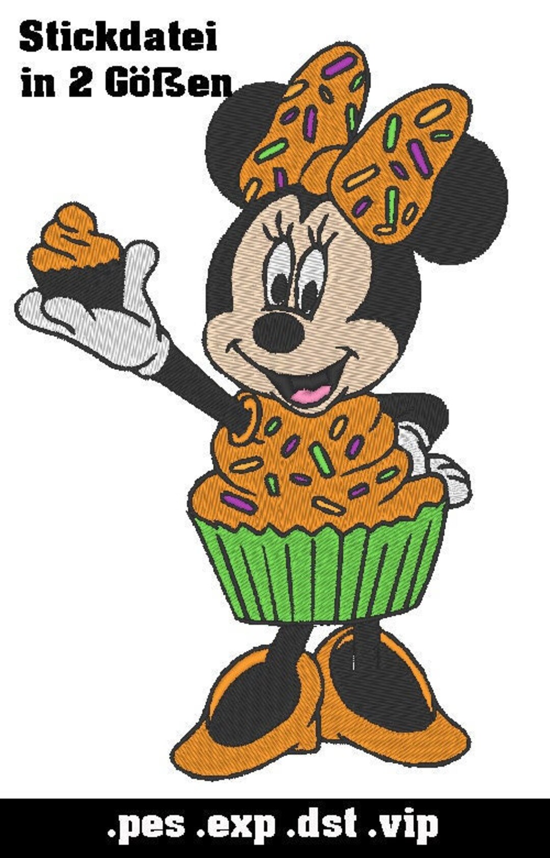 Minnie Mouse Muffin Costume / Digital Download for Minnie - Etsy