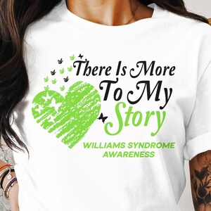 Williams Syndrome Awareness Svg Png, There is More to My Story, Cricut ...