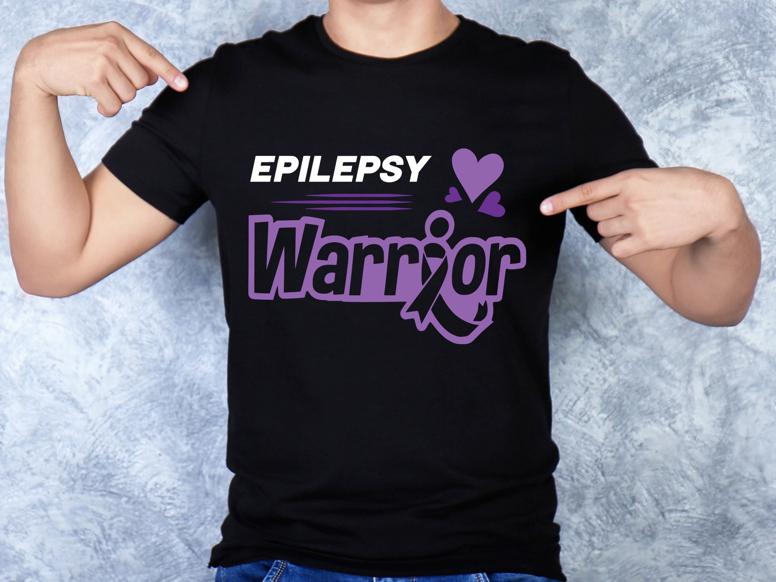 Epilepsy Awareness Svg Png, Epilepsy Warrior Svg, in November We Wear ...