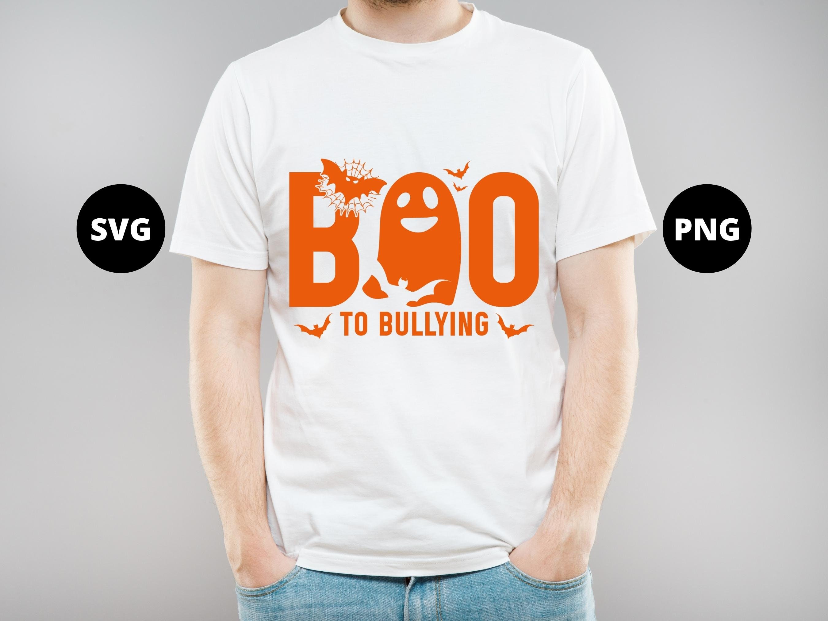 Unity Day Svg Png, Boo to Bullying, Cricut Sublimation Design, Unity ...