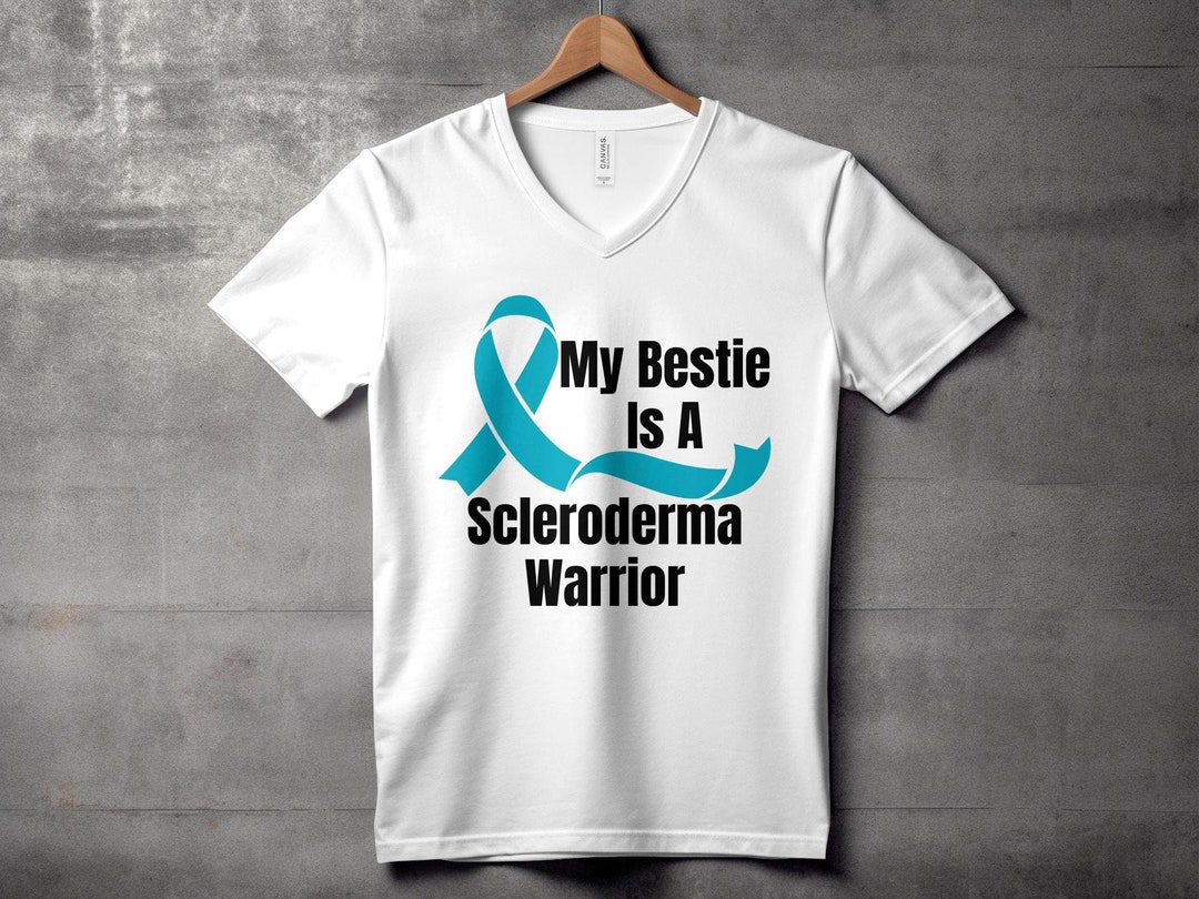 Scleroderma Awareness Svg Png, My Bestie is A Scleroderma Warrior ...