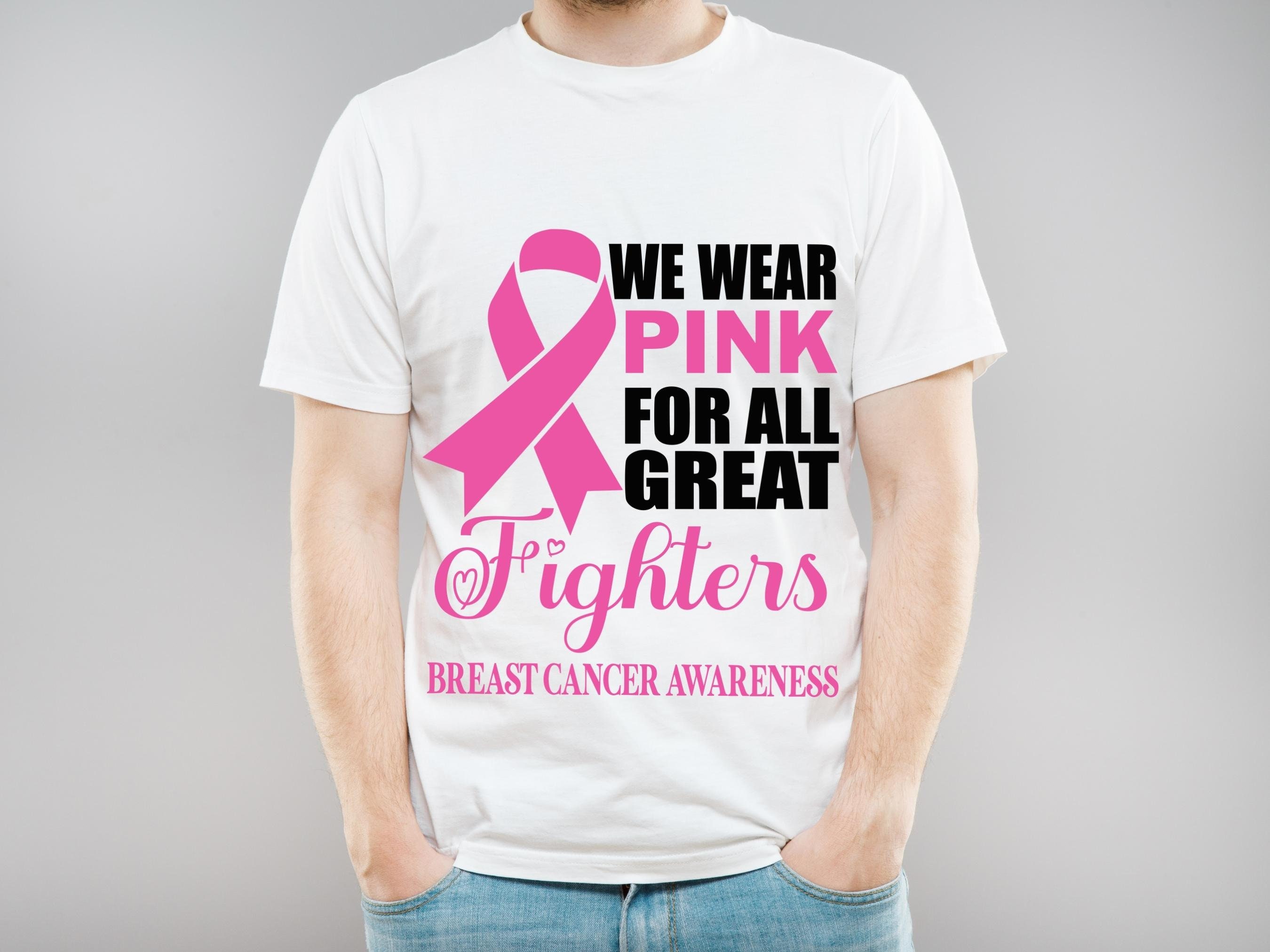 Breast Cancer Awareness Svg Png, We Wear Pink For, Breast Cancer ...