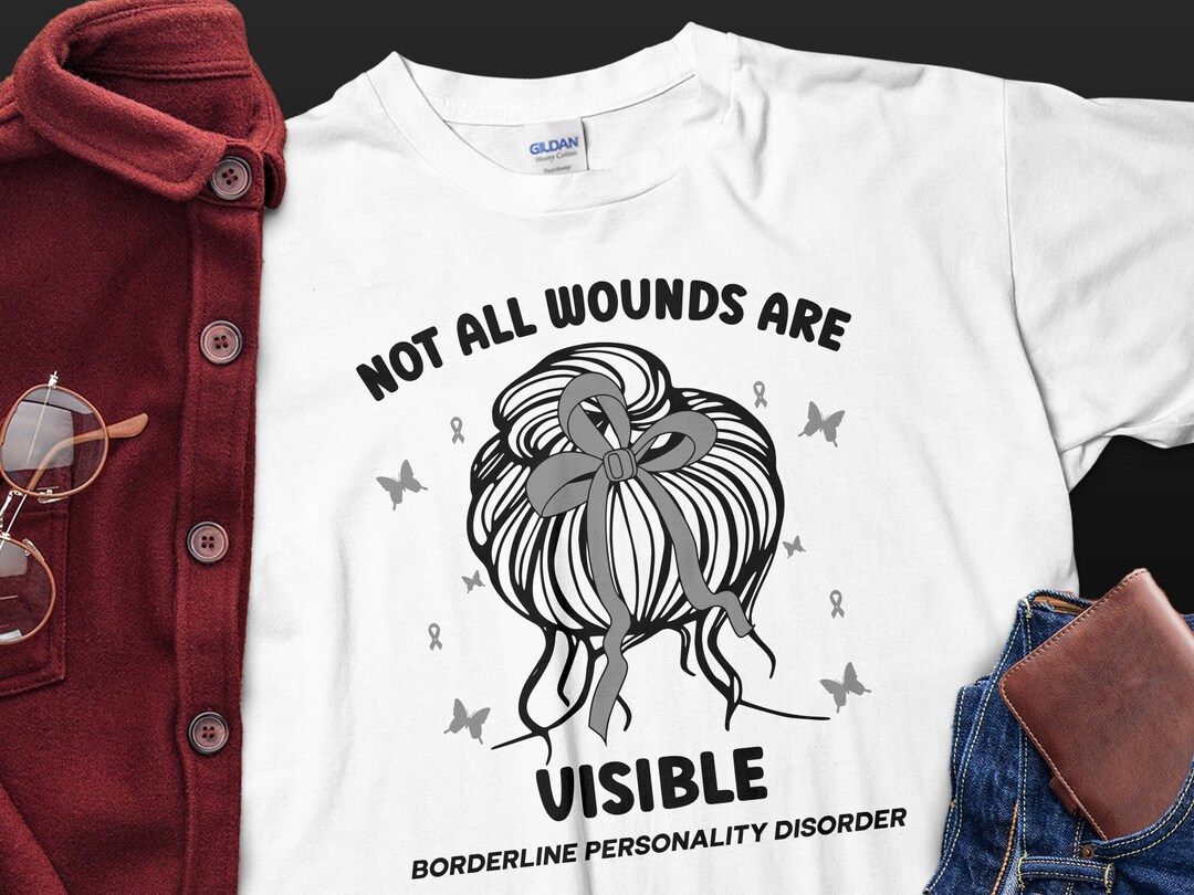 Borderline Personality Disorder Awareness Svg Png, Not All Wounds Are ...