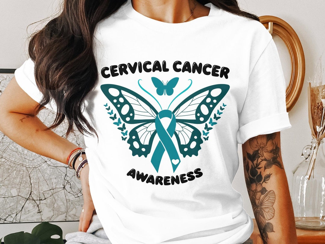 Cervical Cancer Awareness Svg Png, Cervical Cancer Awareness, Cricut ...