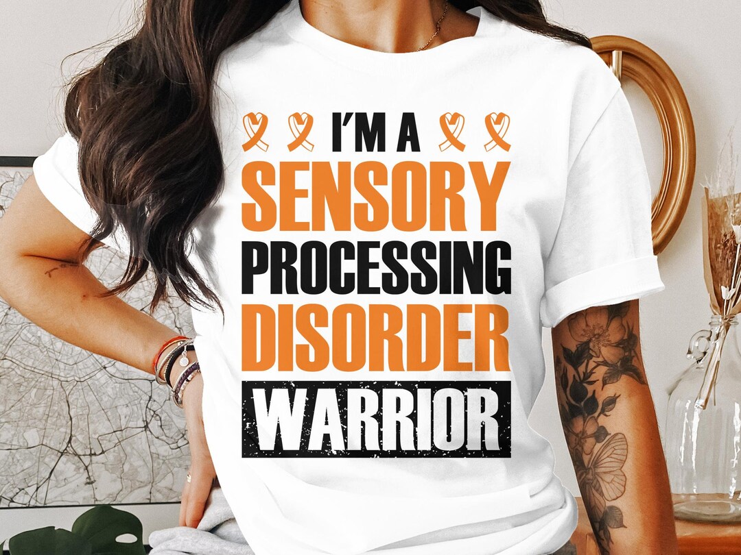 Sensory Processing Disorder Awareness Svg Png, Sensory Disorder Warrior ...