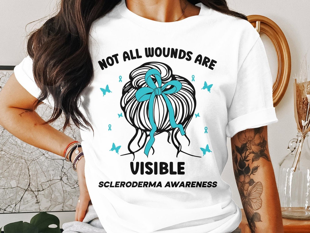 Scleroderma Awareness Svg Png, Not All Wounds Are Visible Png, Cricut ...