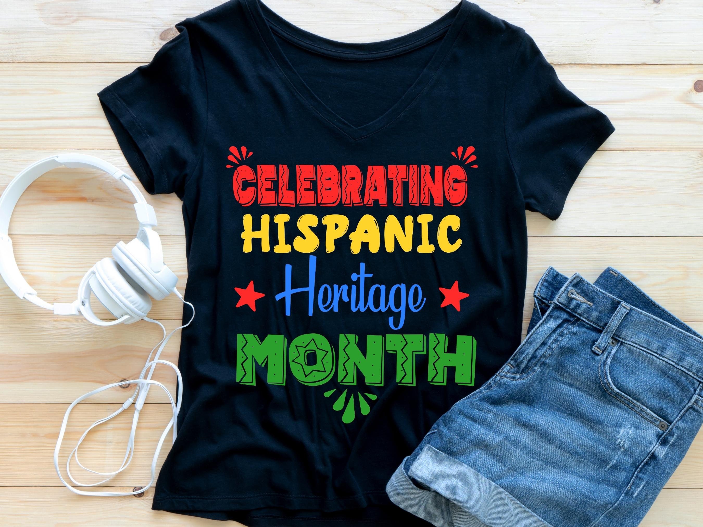 Hispanic Heritage Month Svg Png, Celebrating Hispanic Heritage Month ...