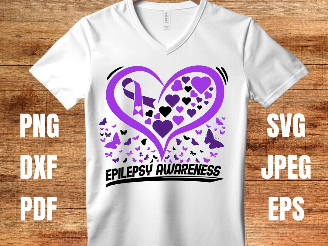 Epilepsy Awareness Svg Png, Cricut Sublimation Design Printable Svg Png ...