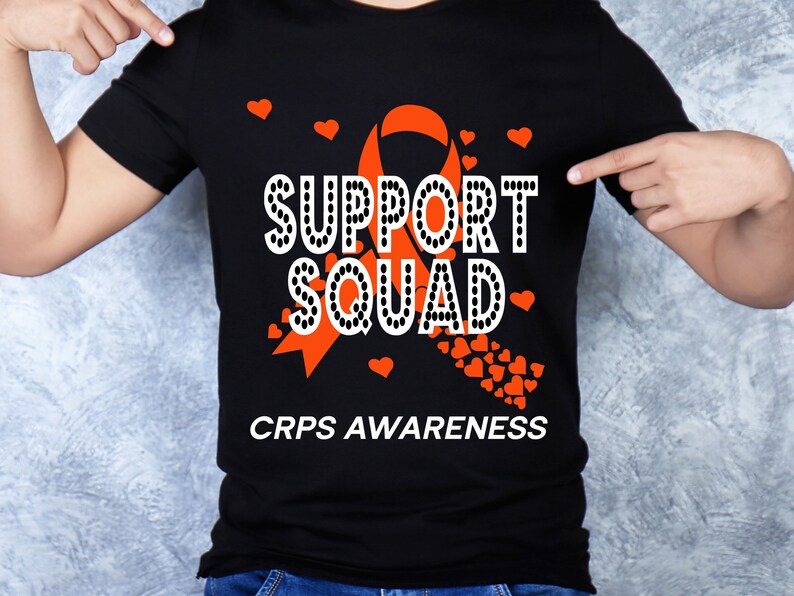 CRPS Awareness Svg Png, Support Squad Svg Png, CRPS Awareness Shirt Svg ...