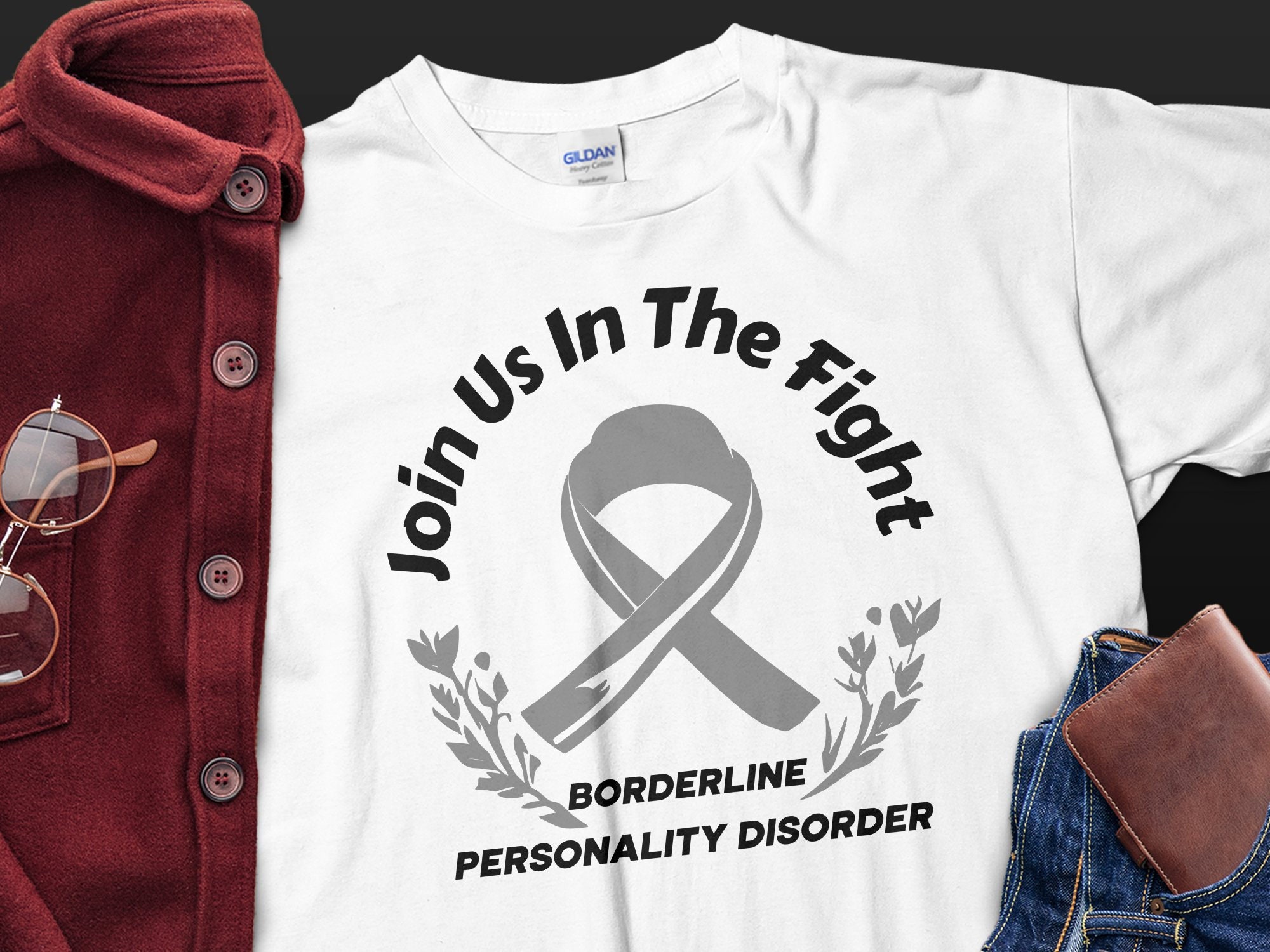 Borderline Personality Disorder Awareness Svg Png, Join Us in the Fight ...