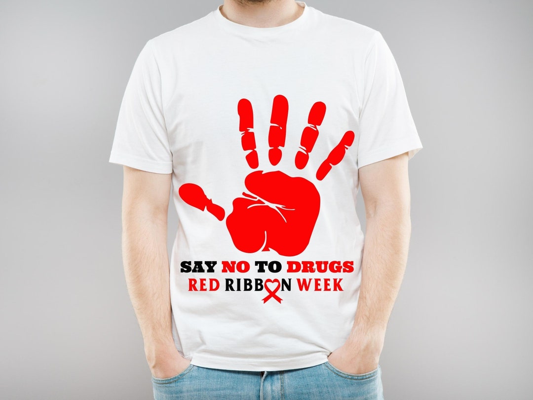 Red Ribbon Week Svg Png, Say No to Drugs, Drug Free Svg, Cricut ...