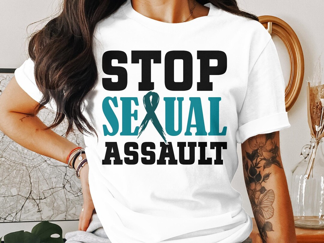 Sexual Assault Awareness Svg Png Stop Sexual Assault Cricut