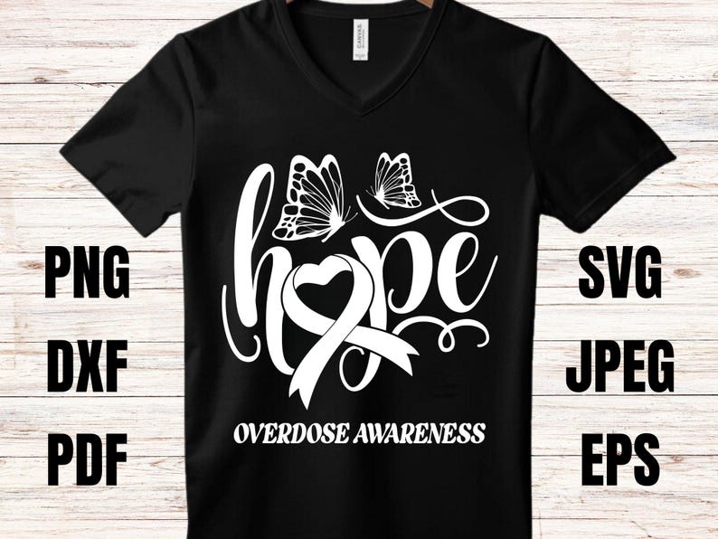 Overdose Awareness Svg Png, , Cricut Sublimation Design, Printable Svg ...