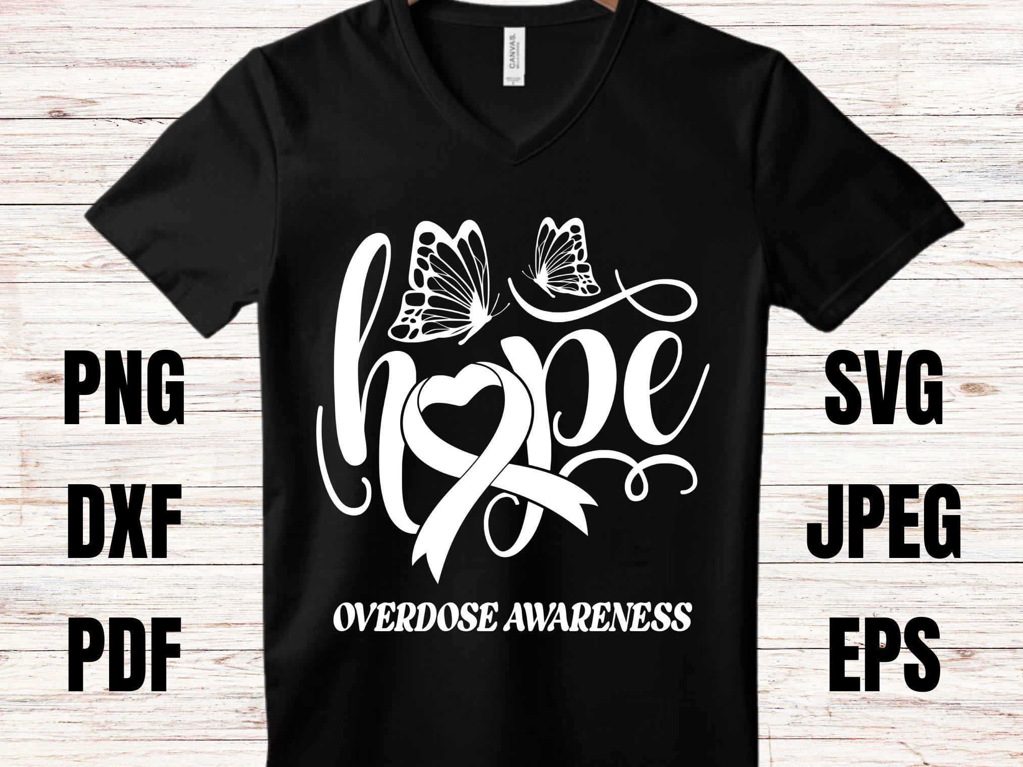 Overdose Awareness Svg Png, , Cricut Sublimation Design, Printable Svg ...
