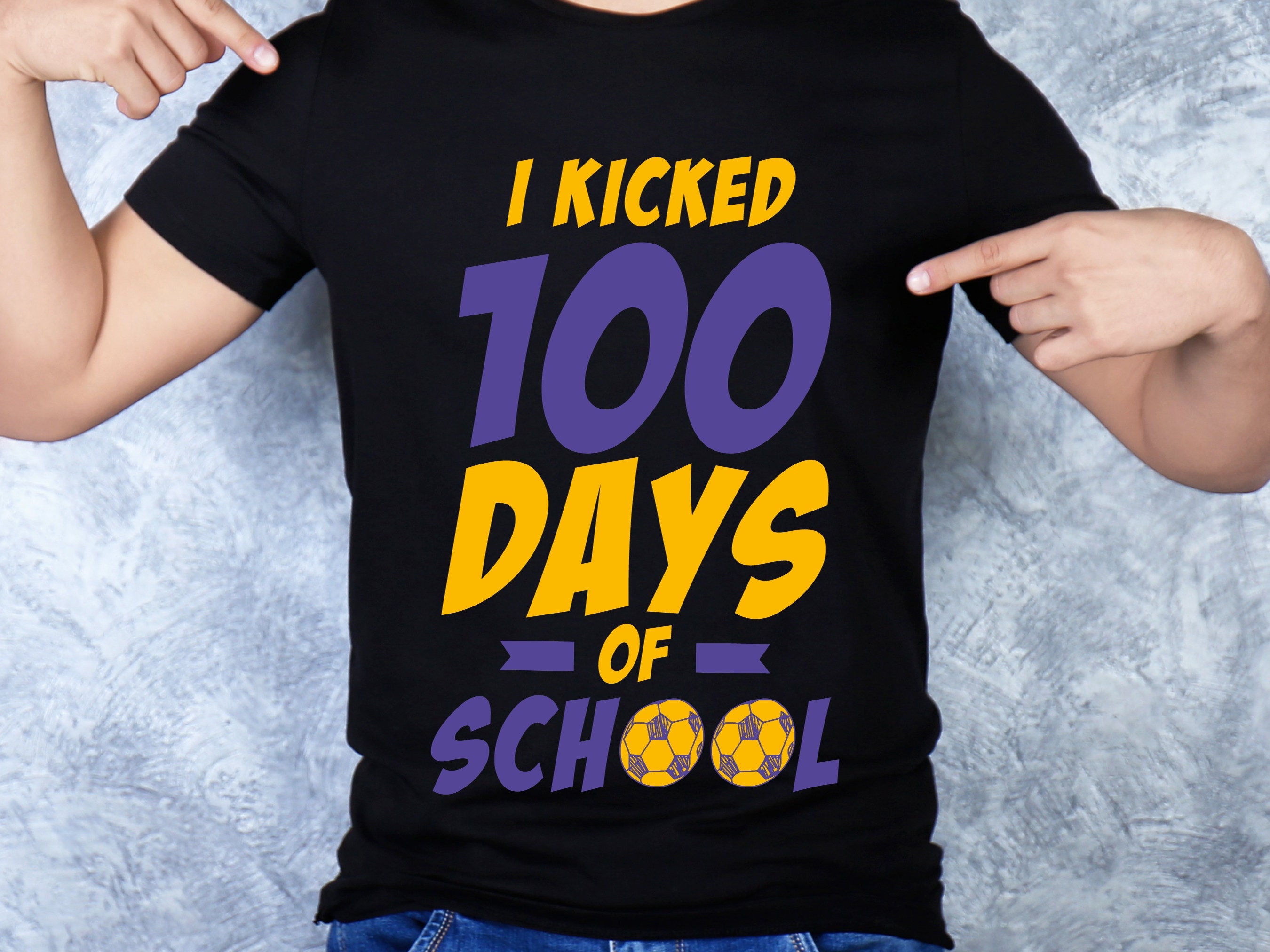 100 Days of School Svg Png 100 Days of Shool Shirt (Download Now) - Etsy