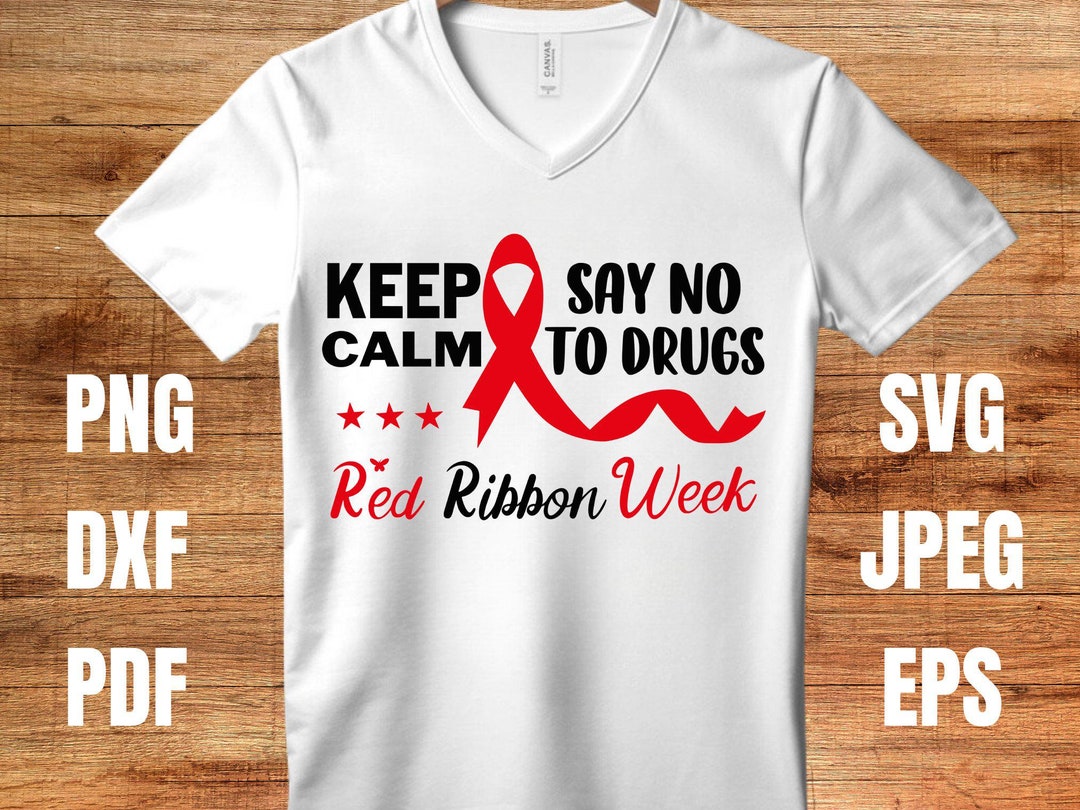 Red Ribbon Week Svg Png, Cricut Sublimation Design, Say Boo to Drugs ...