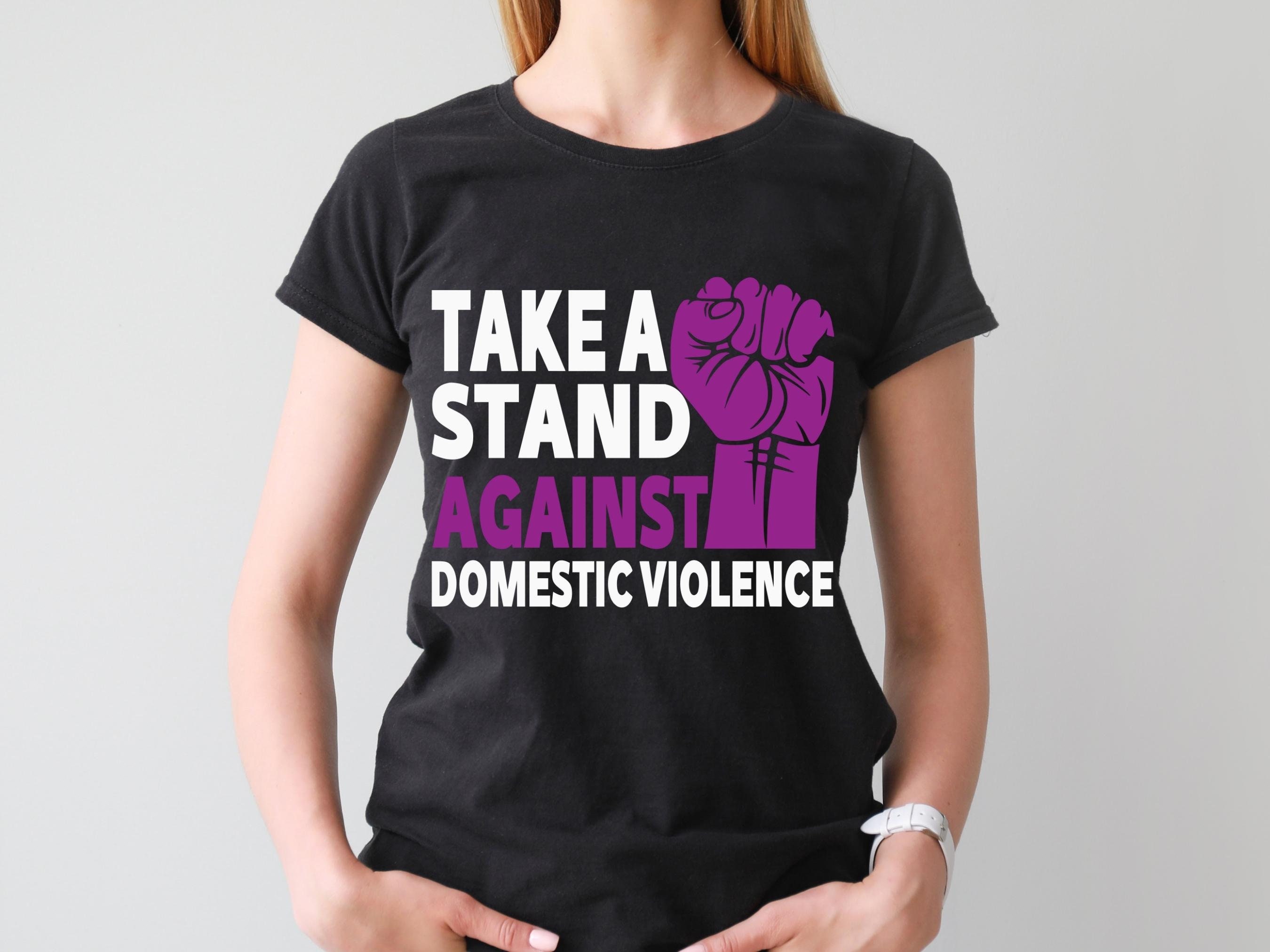Domestic Violence Awareness Svg Png, Take A Stand Against Domestic ...