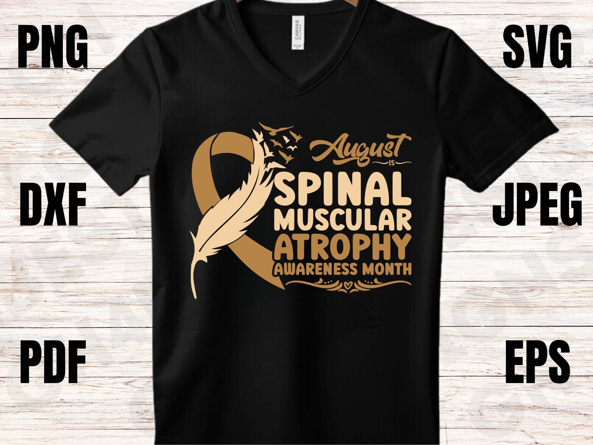 Spinal Muscular Atrophy Awareness Svg Png, Cricut Sublimation Design ...