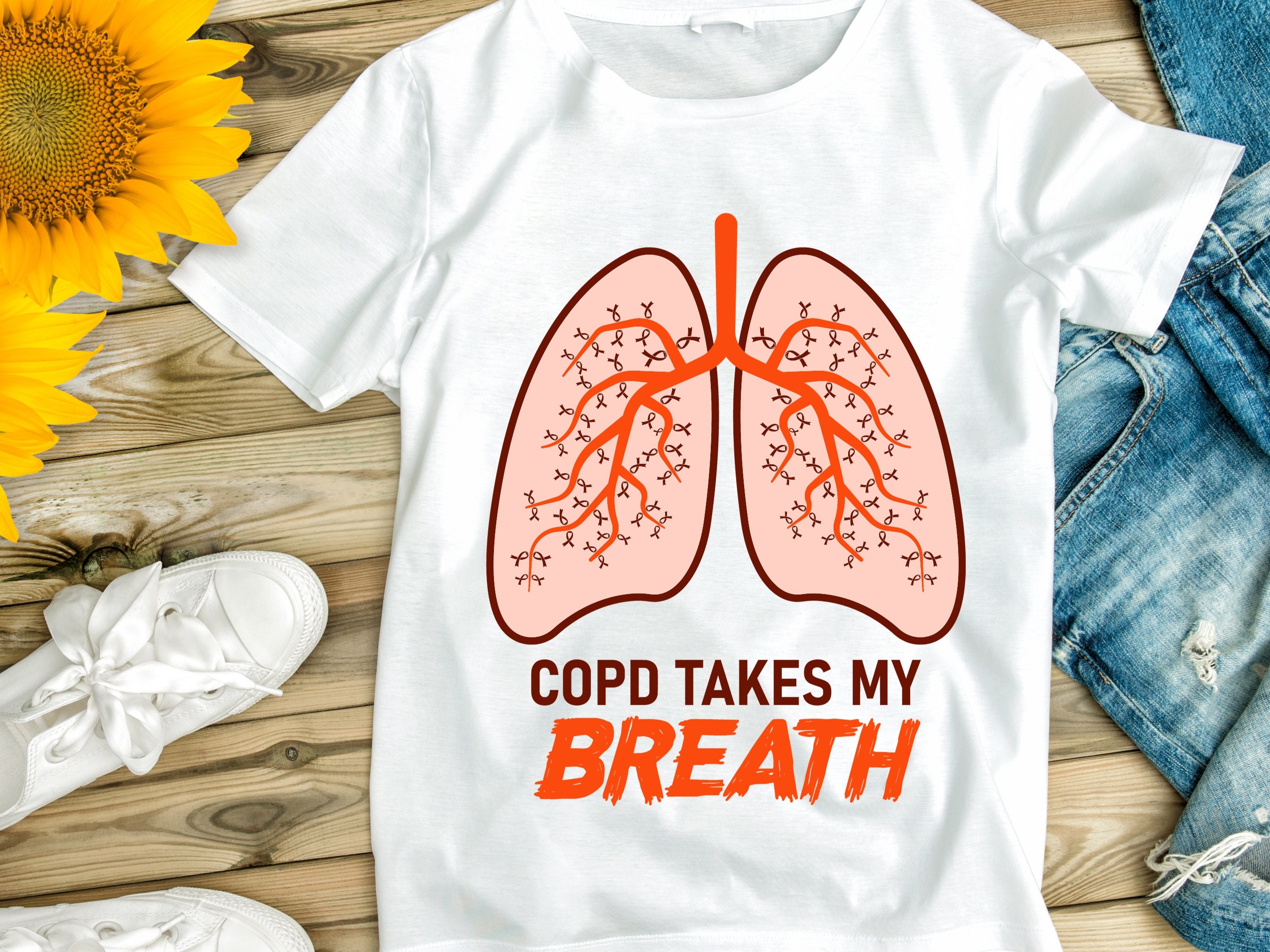 COPD Awareness Svg Png COPD Takes My Breath Svg Cricut - Etsy