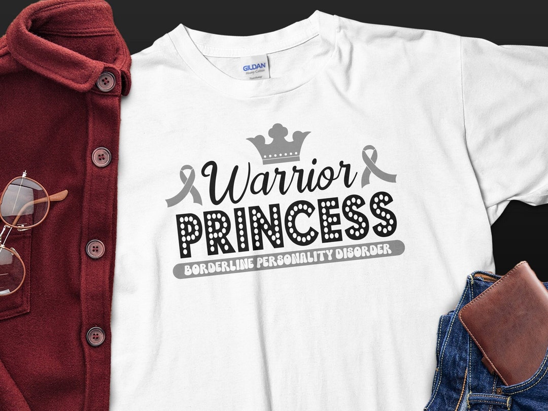 Borderline Personality Disorder Awareness Svg Png, Warrior Princess ...