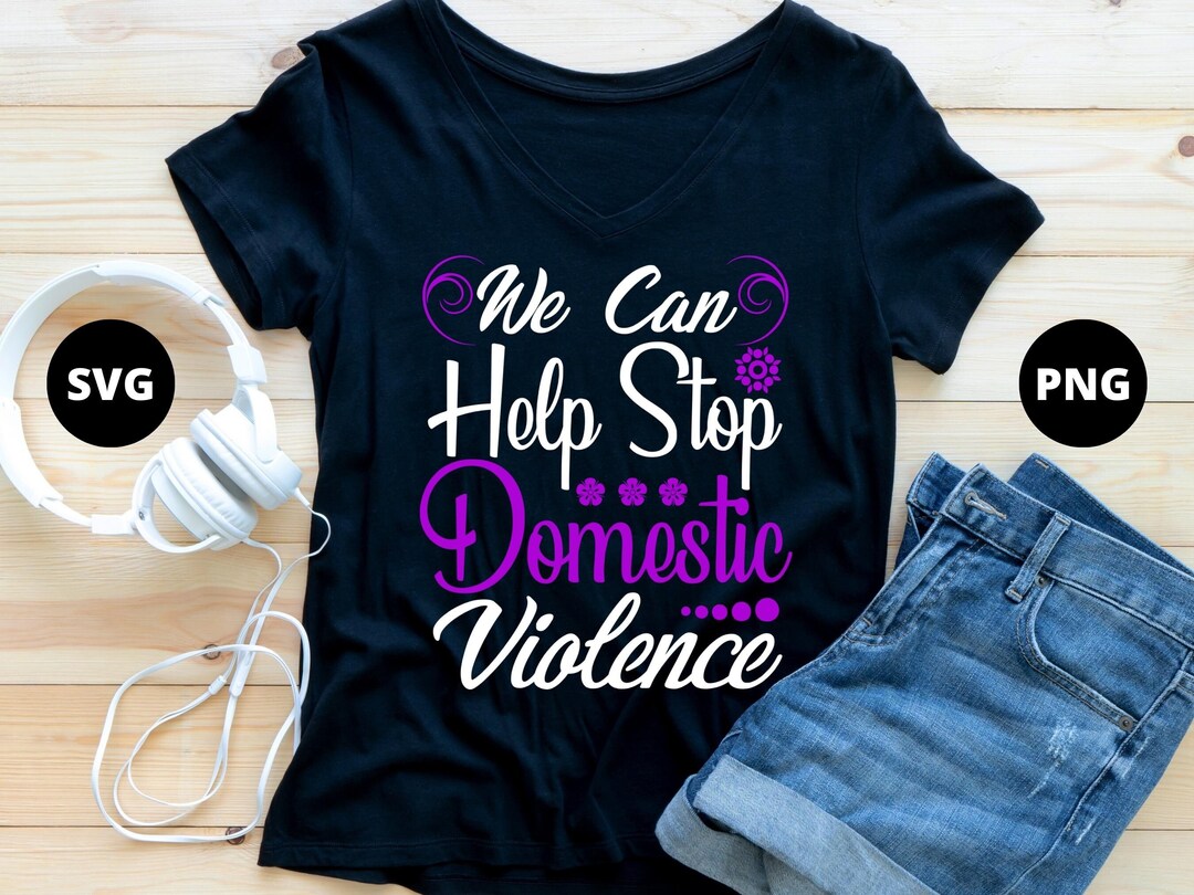 Domestic Violence Awareness Svg Png, We Can Help Stop Domestic Violence ...