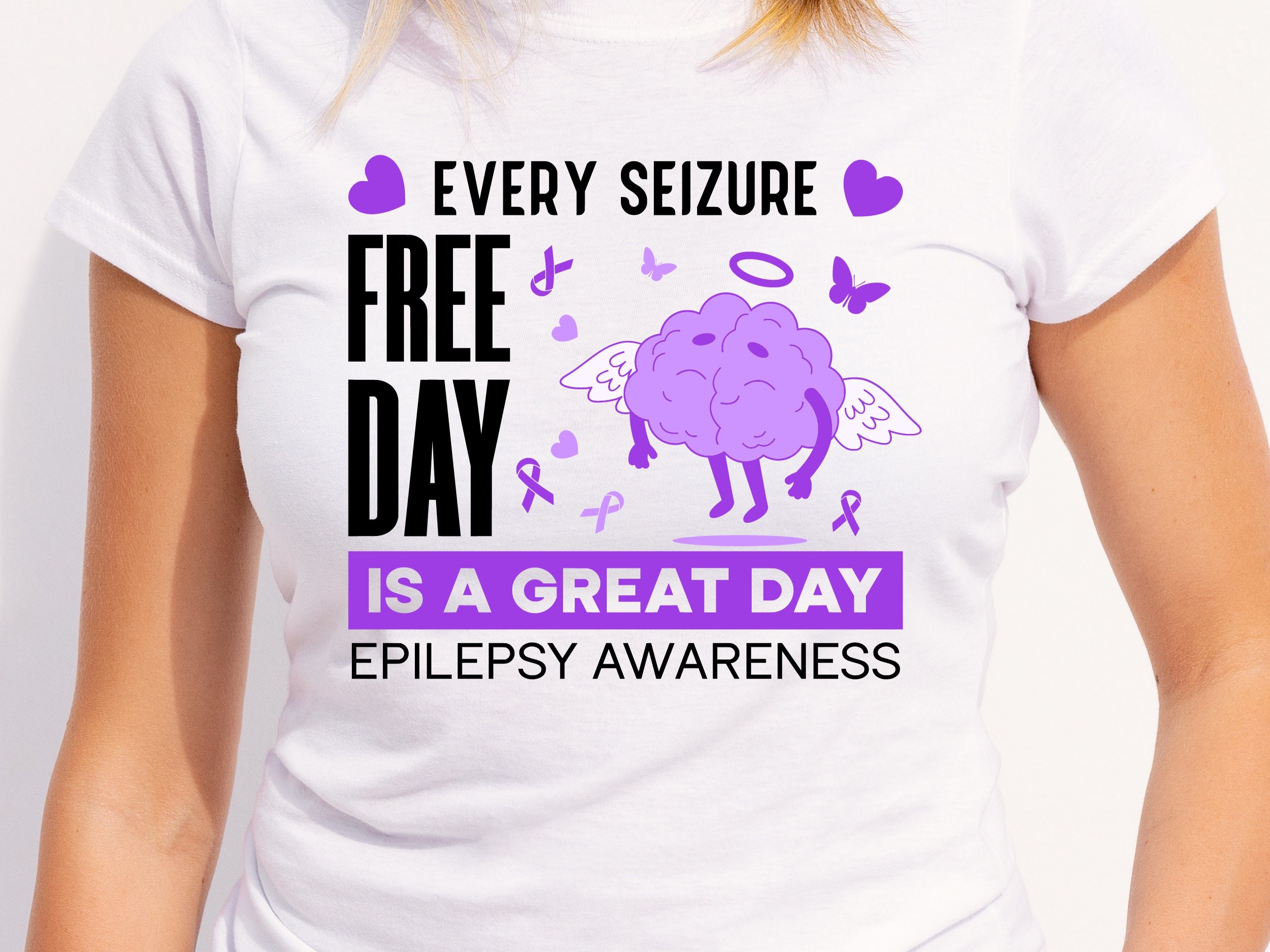 Epilepsy Awareness Svg Png Every Seizure Free Day is A Great - Etsy