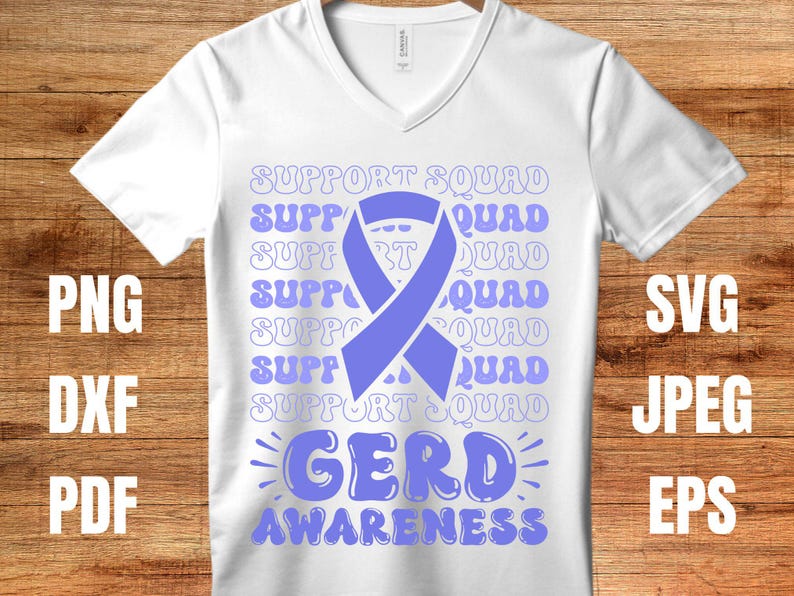 GERD Awareness Svg Png, Gastroesophageal Reflux Disease, Cricut ...